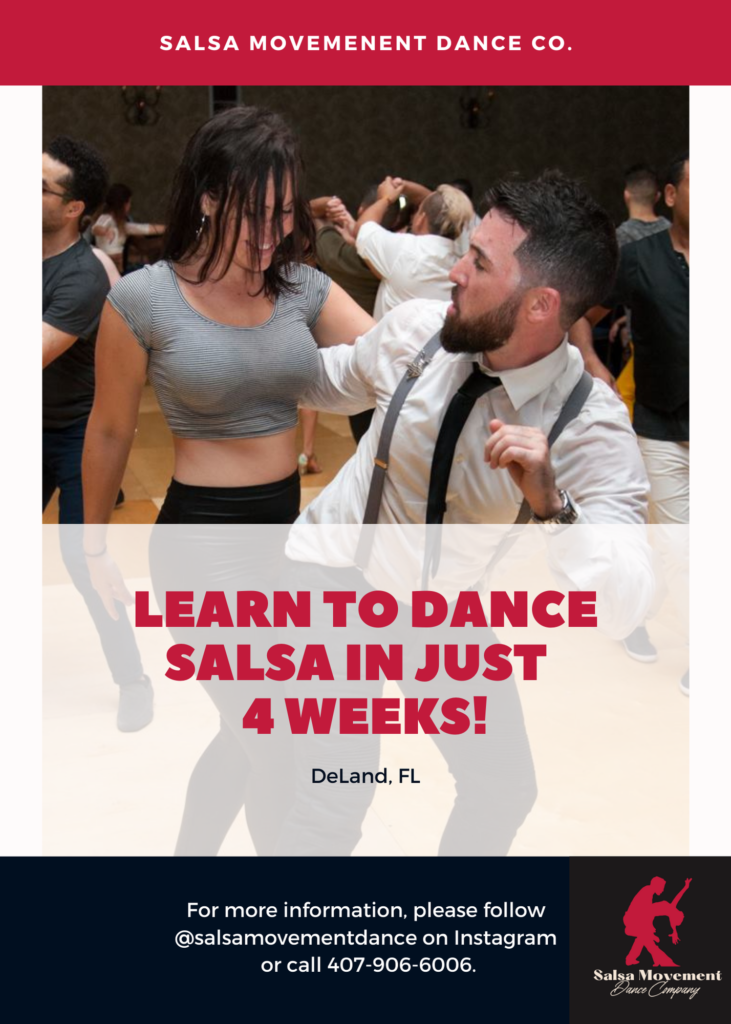 4-Week Salsa Progressive Cycle - Fall '24 - Salsa Deland